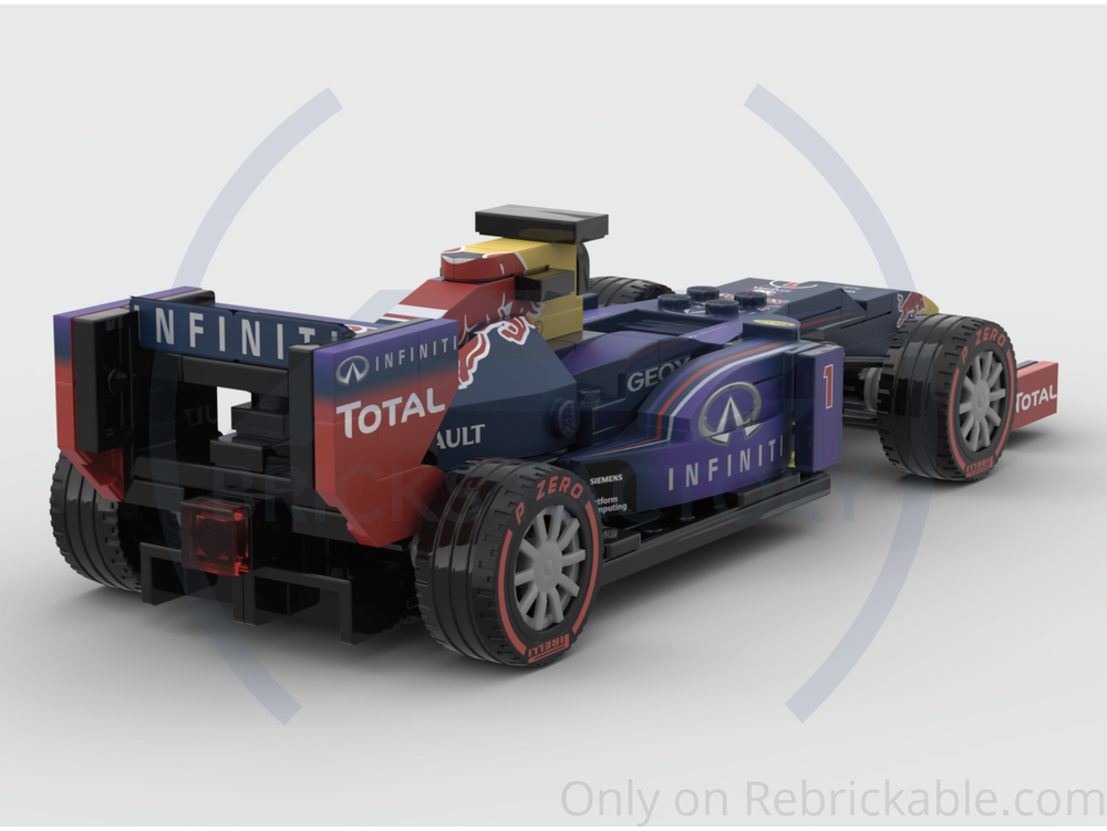 LEGO MOC-207476 F1 Red Bull RB9 by Pit Lane Bricks Factory ...