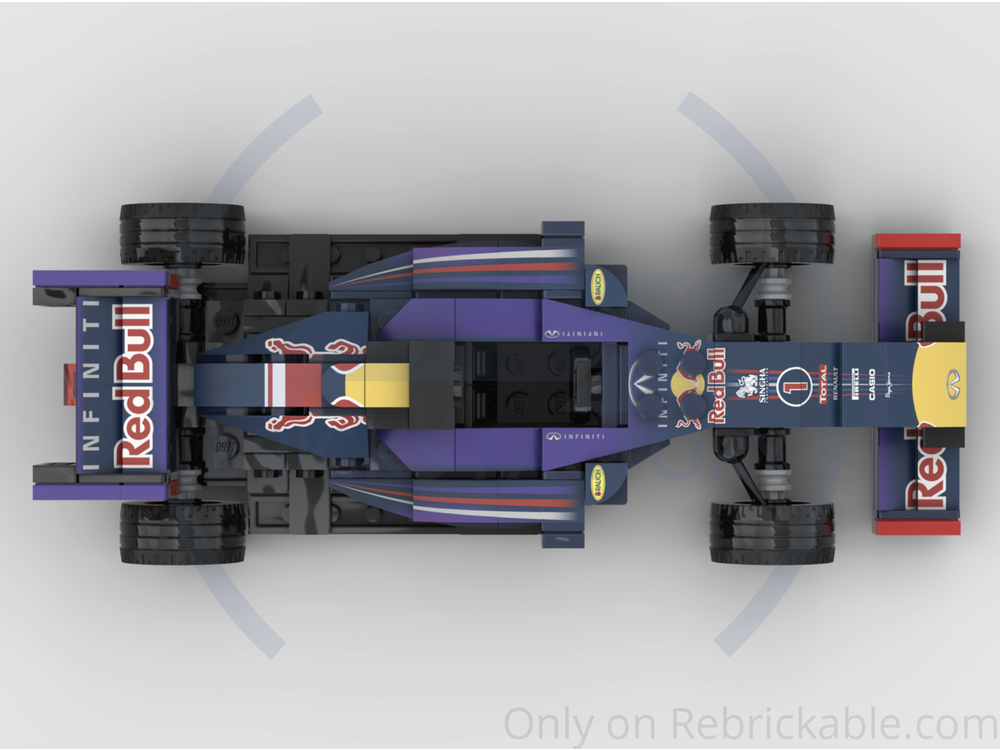 LEGO MOC-207476 F1 Red Bull RB9 by Pit Lane Bricks Factory ...