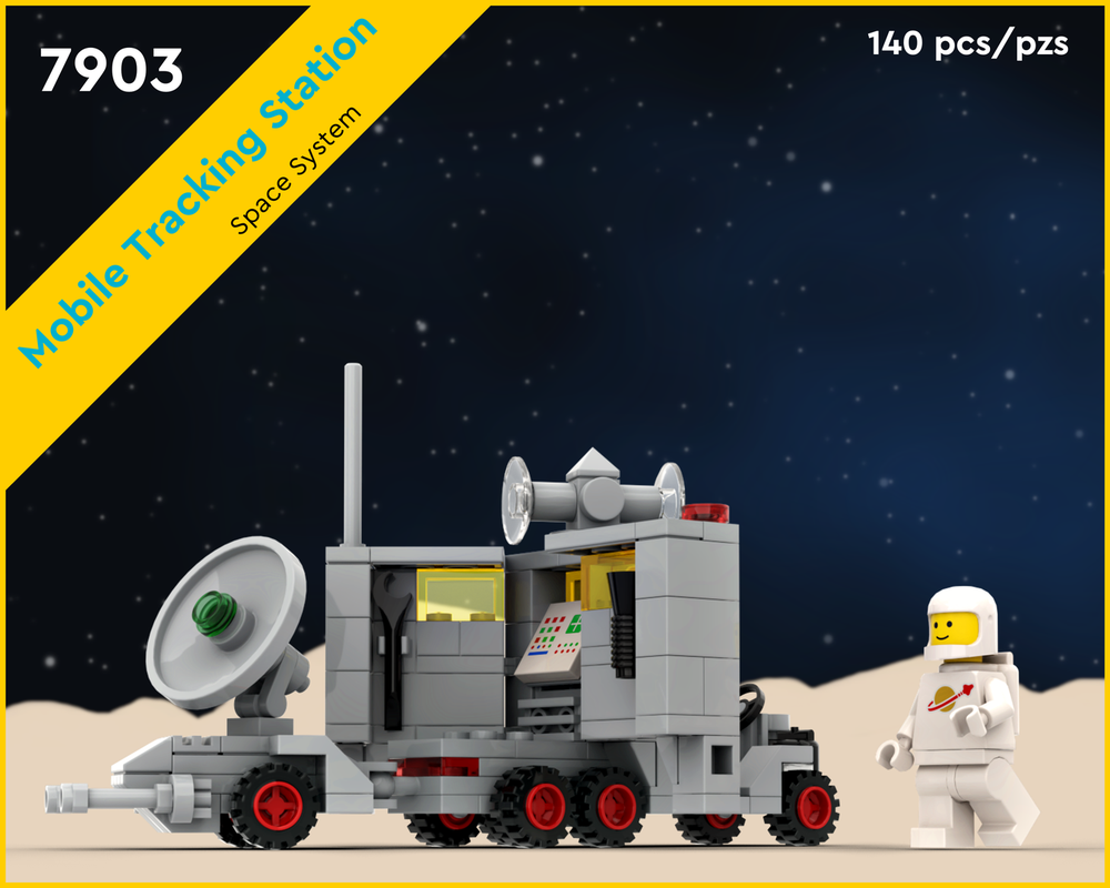 LEGO MOC Mobile Tracking Station by Tubi_Rock_V | Rebrickable - Build with LEGO