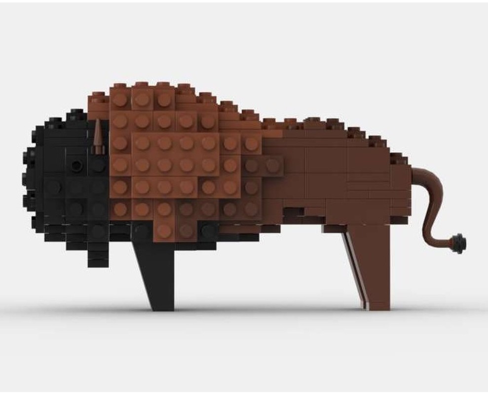 LEGO MOC-207507 American Bison by Wildbrickcreations | Rebrickable ...