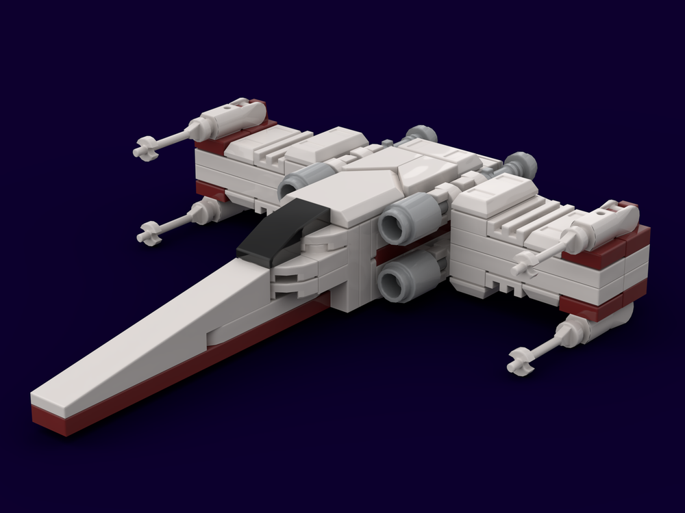 Lego Moc Rebel Fleet Xyabue Wing And Snowspeeder 1125 Scale