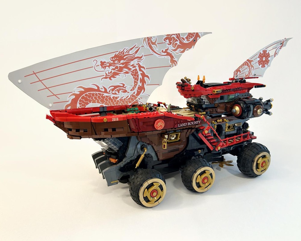 LEGO MOC UCS Ninjago Land Bounty by jamesonk83 | Rebrickable - Build ...