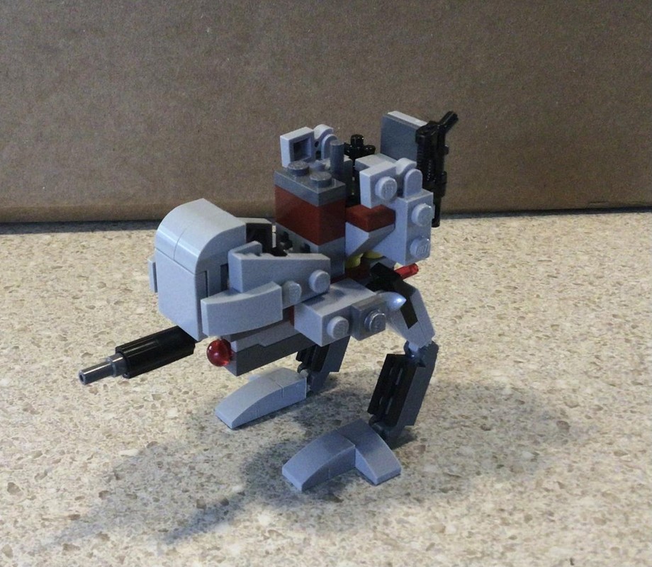 LEGO MOC Star Wars AT-RT (75345 501st battle pack alternate build) by ...