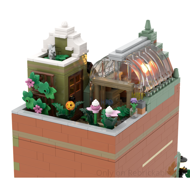 LEGO MOC Pierside Florist by rebelnili | Rebrickable - Build with LEGO