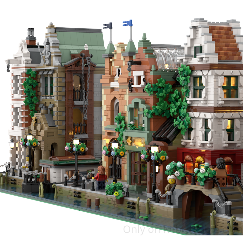 LEGO MOC Pierside Florist by rebelnili | Rebrickable - Build with LEGO