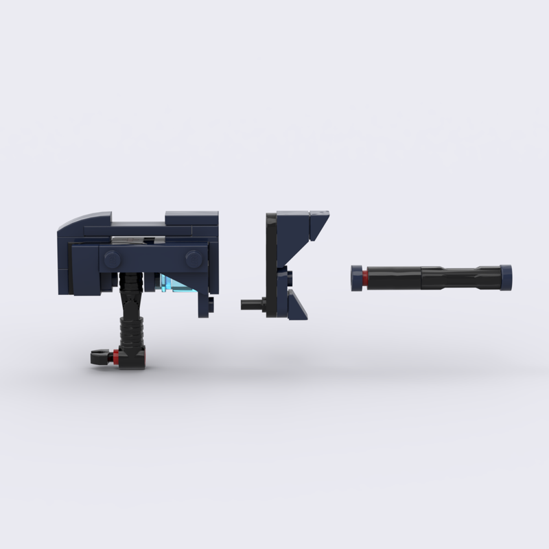 LEGO MOC Bumblebee Transformation Blaster Integration by gabe1cragger | Rebrickable - Build with ...