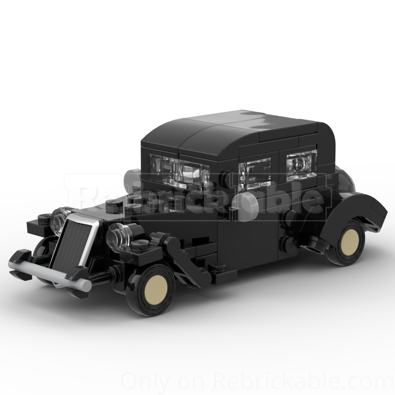 LEGO MOC Citroen Traction Avant by bricktingsmon | Rebrickable - Build ...