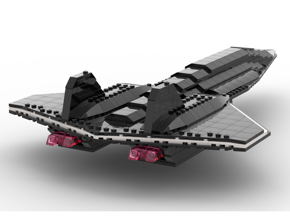 LEGO MOC-207530 SR-72 Darkstar Son of Blackbird from Top Gun Maverick ...