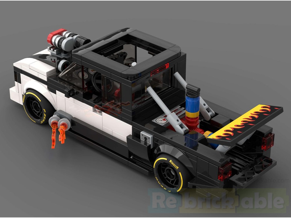 LEGO MOC 1992 Custom Ford Ranger V.2 - "The Danger" Race Truck by ...