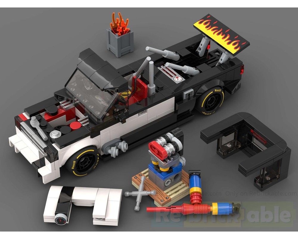 LEGO MOC 1992 Custom Ford Ranger V.2 - "The Danger" Race Truck by ...