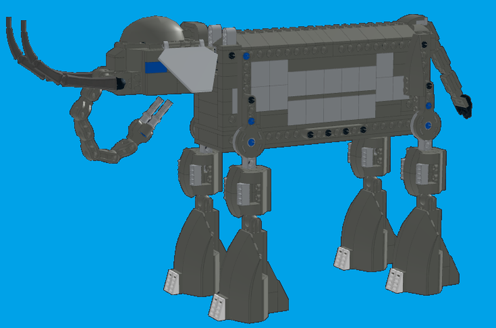 LEGO MOC Elephant Walker Mech by dannoble1592 | Rebrickable - Build ...
