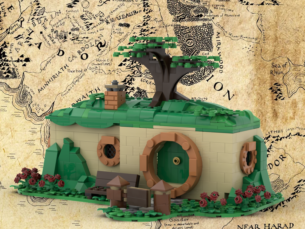 LEGO MOC Bag End by Bluey404 | Rebrickable - Build with LEGO
