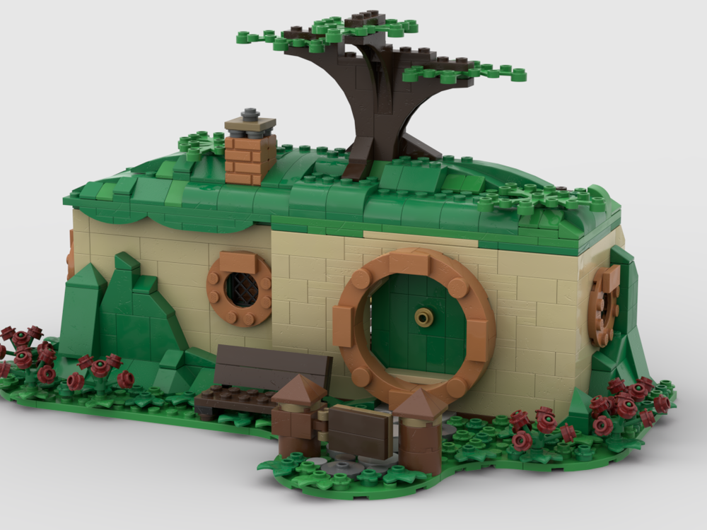 LEGO MOC Bag End by Bluey404 | Rebrickable - Build with LEGO