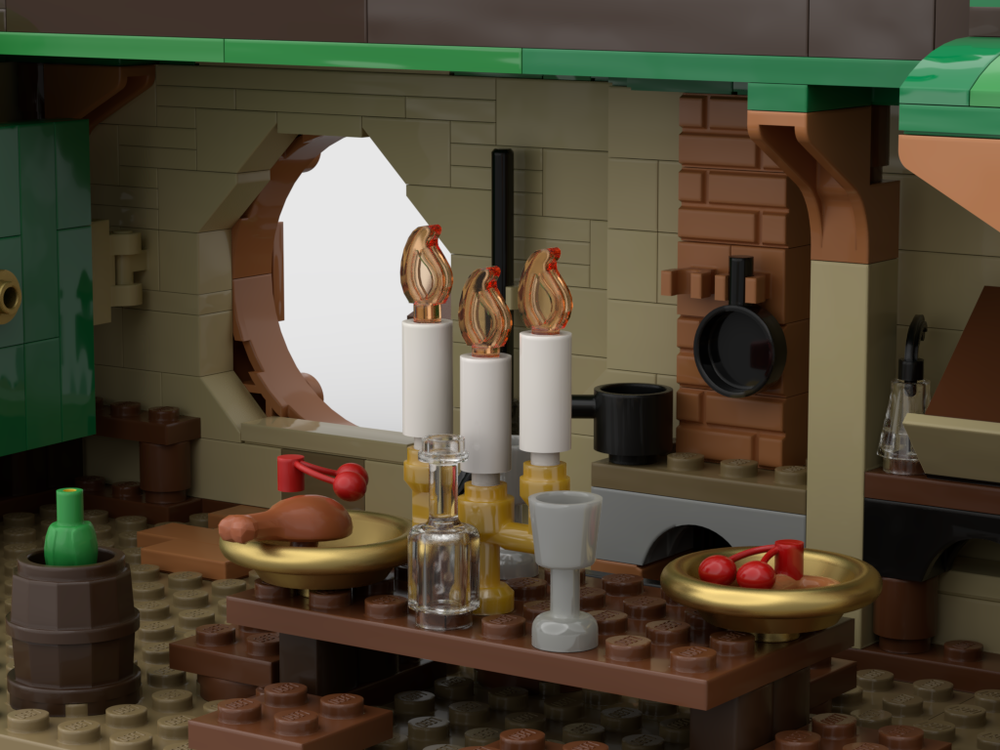 LEGO MOC Bag End by Bluey404 | Rebrickable - Build with LEGO