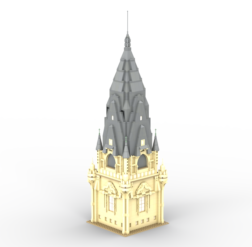 LEGO MOC Castle Expansion – Grand East Tower+common room Extension for ...