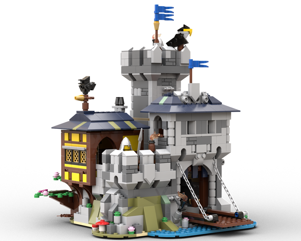 LEGO MOC Knights Outpost - Alternate Build for LEGO Creator 31120 ...