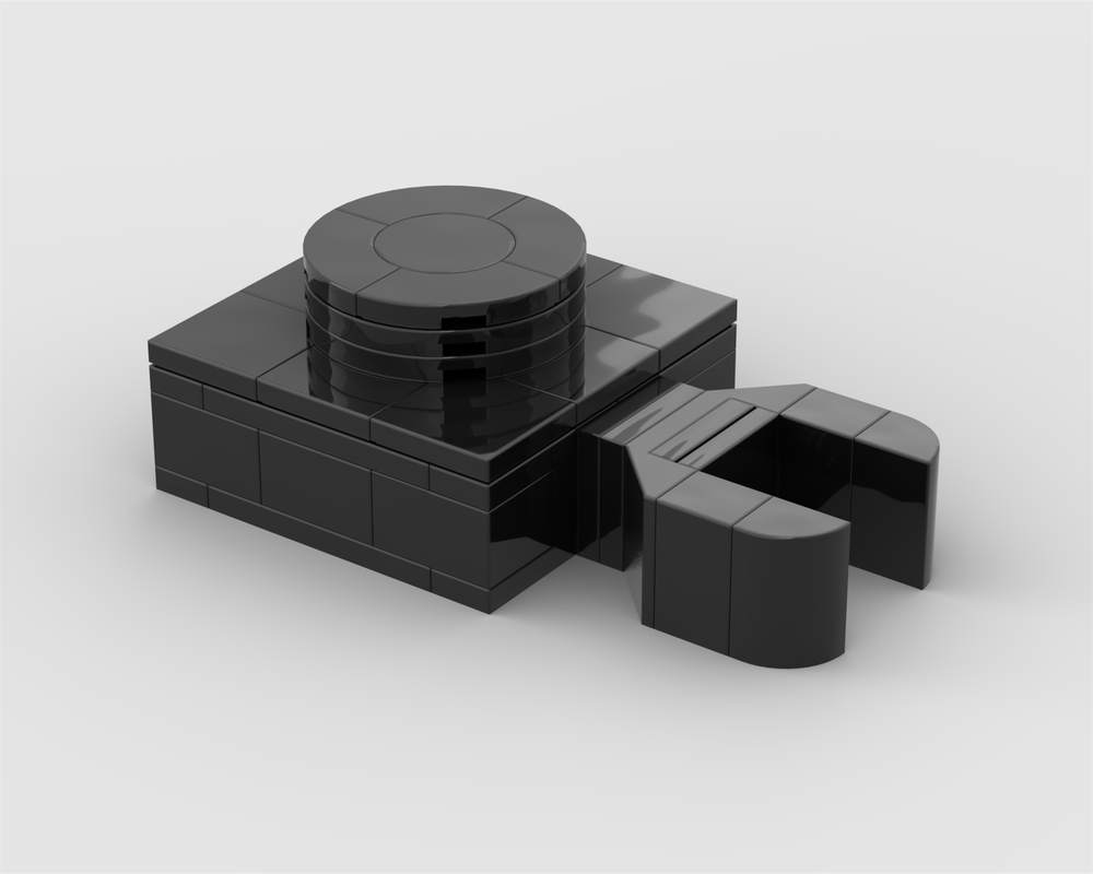 LEGO MOC-207568 Upscaled 1x1 plate with clip by Briquoleur ...