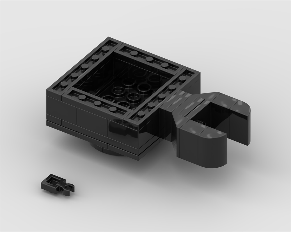 LEGO MOC-207568 Upscaled 1x1 plate with clip by Briquoleur ...