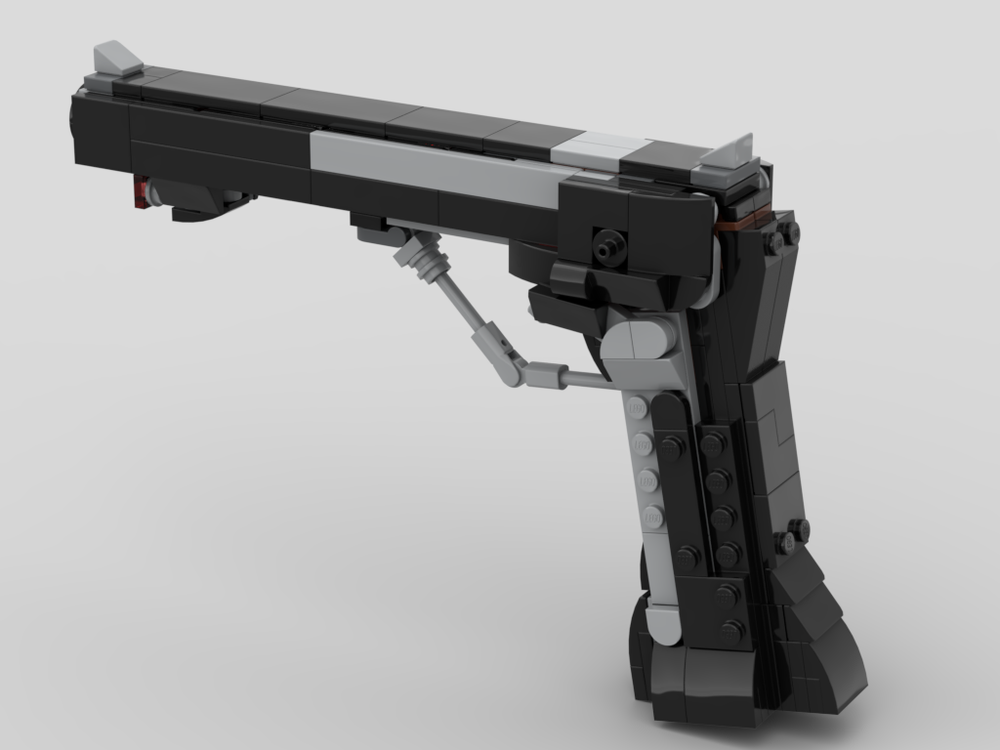 LEGO MOC 76912 - Pistol by KlintIsztvud | Rebrickable - Build with LEGO