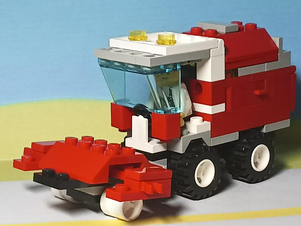 LEGO MOC 6668 harvester by Ziqing | Rebrickable - Build with LEGO