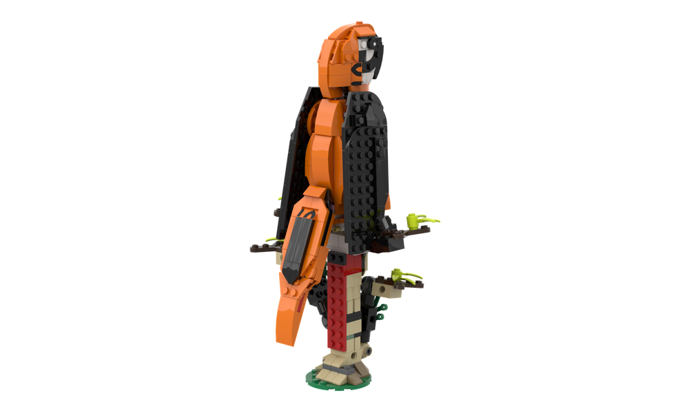 LEGO MOC Parrot by Jappelsap98 | Rebrickable - Build with LEGO