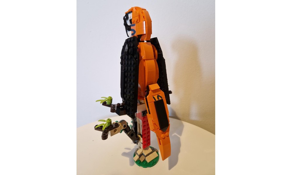 LEGO MOC Parrot by Jappelsap98 | Rebrickable - Build with LEGO