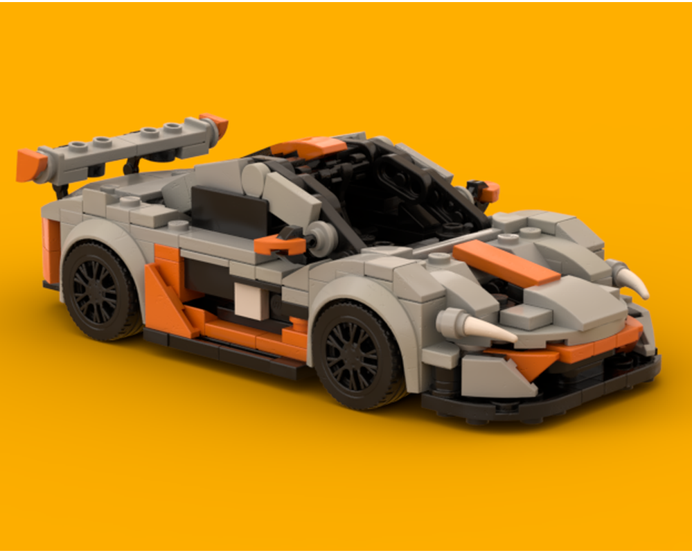 LEGO MOC Mclaren P1 GTR by BasicBuilder23 | Rebrickable - Build with LEGO
