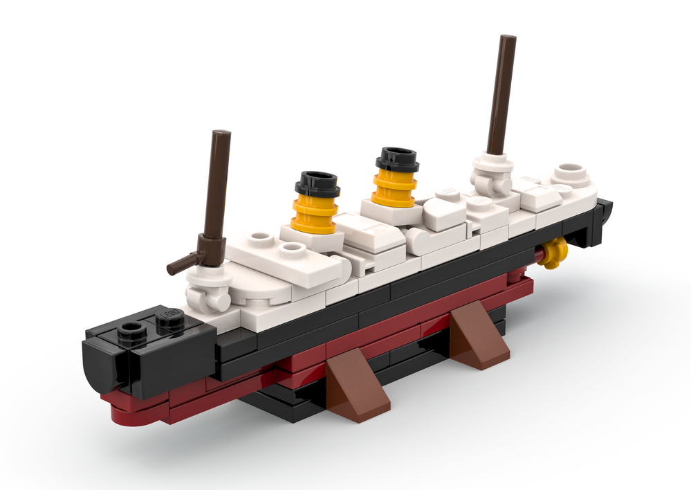 LEGO MOC RMS Empress of Ireland by The Bobby Brix Channel | Rebrickable - Build with LEGO