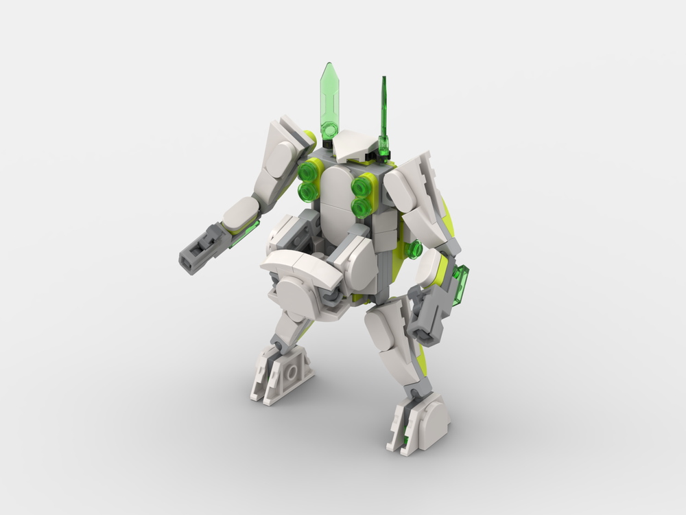 Lego Moc Futuron Mech Protector By Aventurium Rebrickable Build