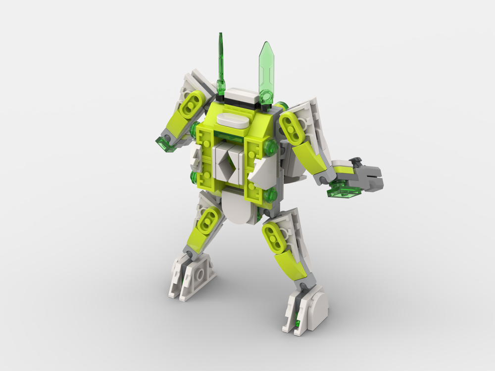 LEGO MOC Futuron - Mech Protector by Aventurium | Rebrickable - Build ...