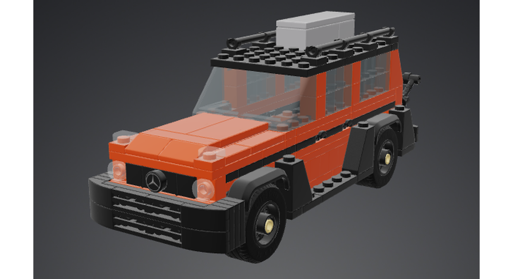 LEGO MOC Mercedes G500 by Lego_fan2 | Rebrickable - Build with LEGO