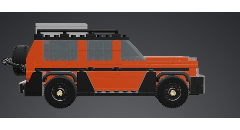 LEGO MOC Mercedes G500 by Lego_fan2 | Rebrickable - Build with LEGO