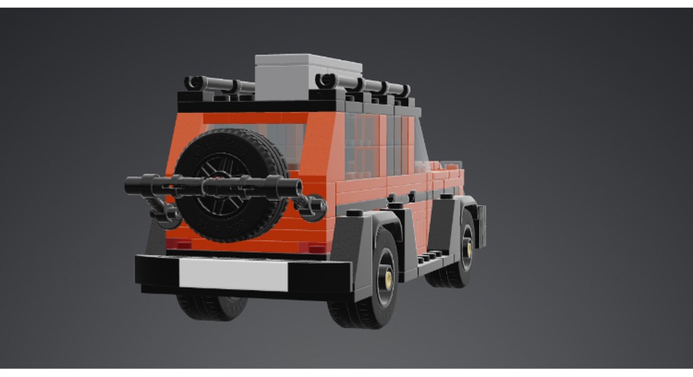 LEGO MOC Mercedes G500 by Lego_fan2 | Rebrickable - Build with LEGO
