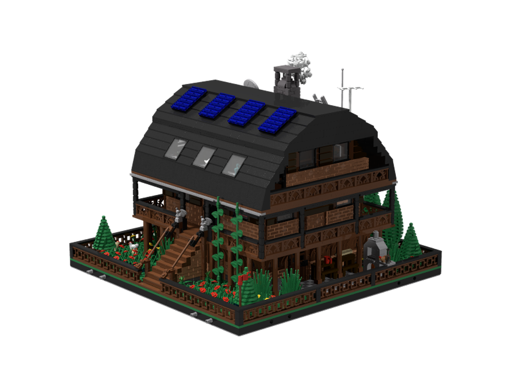 LEGO MOC Holiday Home by Seelenbrand | Rebrickable - Build with LEGO