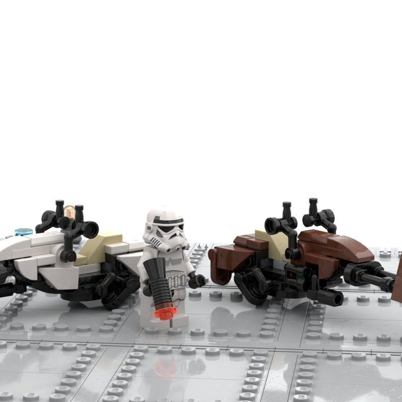 LEGO MOC Scout Bike by CyberPunkBricks | Rebrickable - Build with LEGO