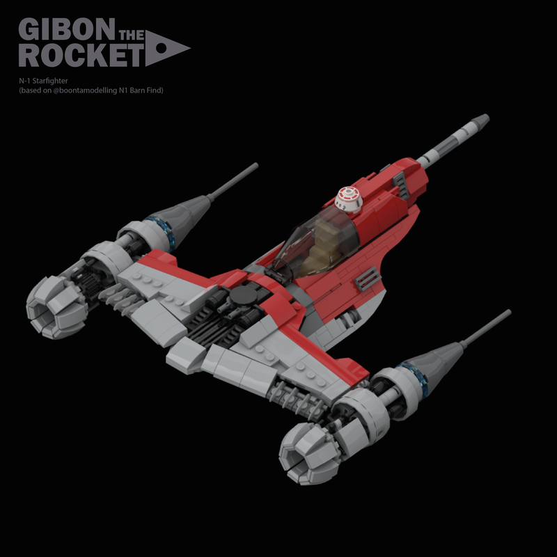 LEGO MOC Custom N1 Starfighter (based on @boontamodelling design) by ...