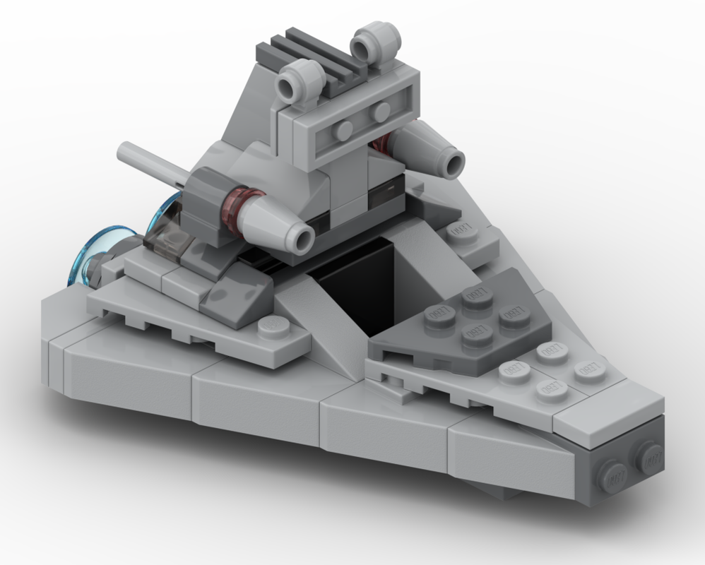 LEGO MOC Imperial Destroyer Spaceship- MOC Minikit, Lego Bricks ...