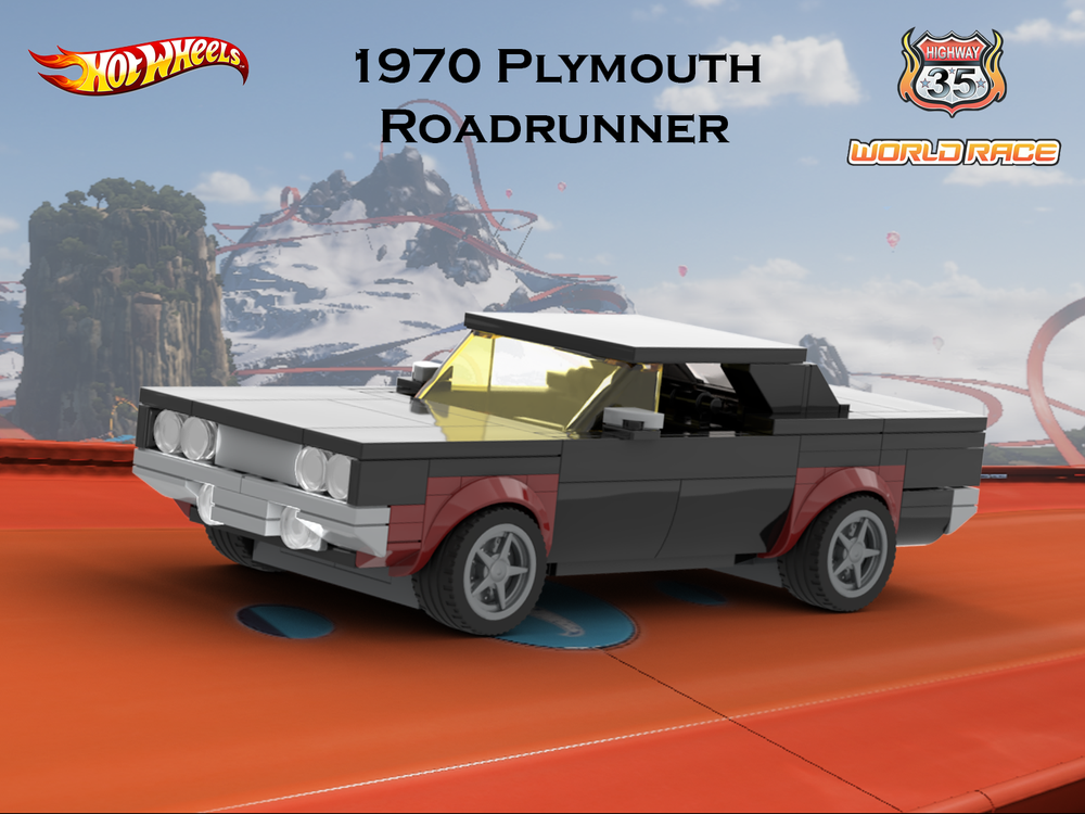 LEGO MOC 1970 Plymouth Road Runner by SpartacusPrime1 | Rebrickable ...