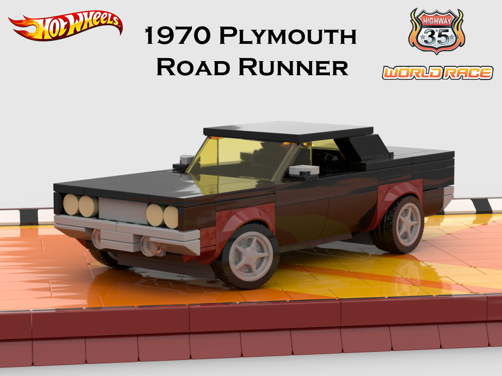 LEGO MOC 1970 Plymouth Road Runner by SpartacusPrime1 | Rebrickable ...