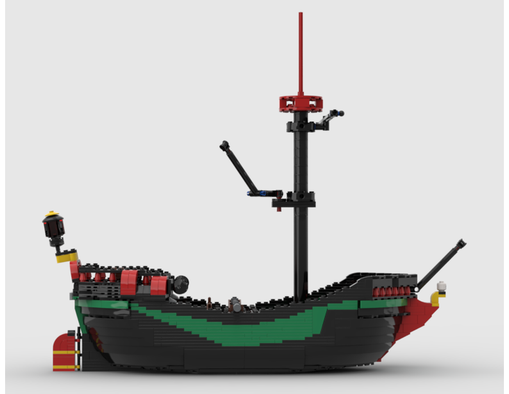 LEGO MOC Pirates Deluxe Crossbone Clipper by TommyProductionsInc ...