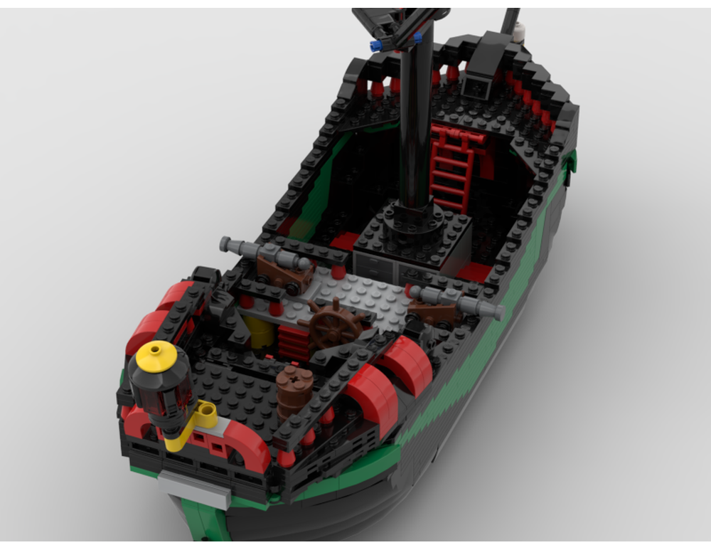 LEGO MOC Pirates Deluxe Crossbone Clipper by TommyProductionsInc ...