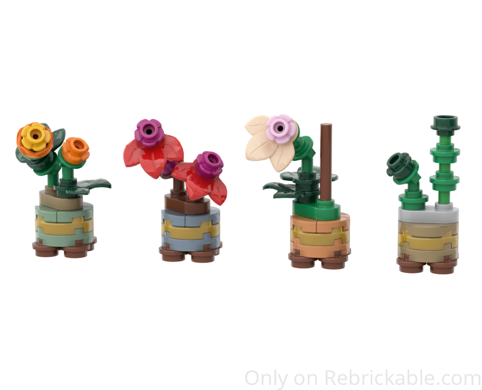 LEGO MOC Micro Botanicals by rebelnili | Rebrickable - Build with LEGO