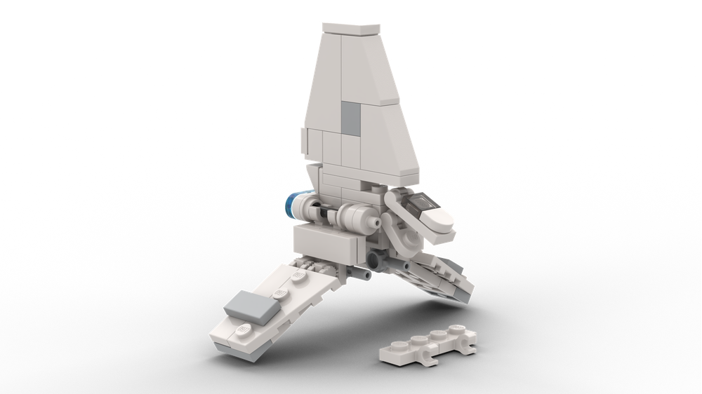LEGO MOC Imperial Shuttle - Micro by Lucid Bricks | Rebrickable - Build ...