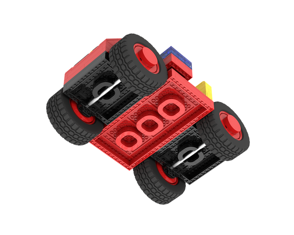 LEGO MOC-207655 6611 Up-Scaled fire chief's car by Briquoleur ...