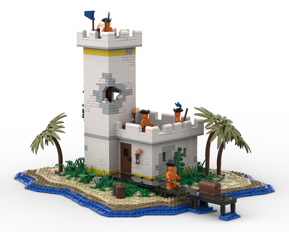 LEGO MOC Eldorado Pirates Outpost Island by DarkMatterDesign ...