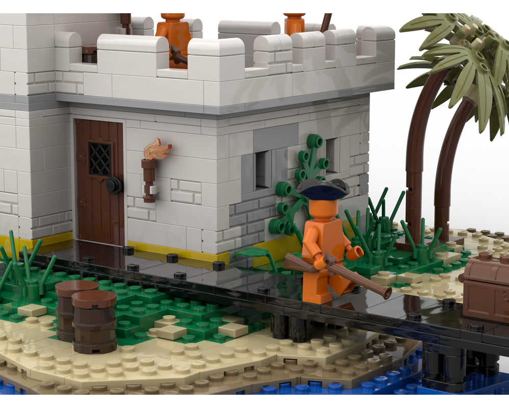 LEGO MOC Eldorado Pirates Outpost Island by DarkMatterDesign ...