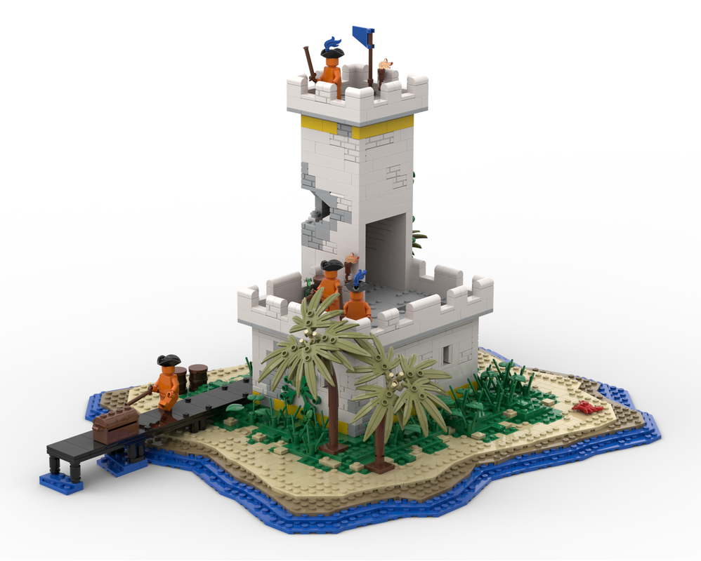 LEGO MOC Eldorado Pirates Outpost Island by DarkMatterDesign ...