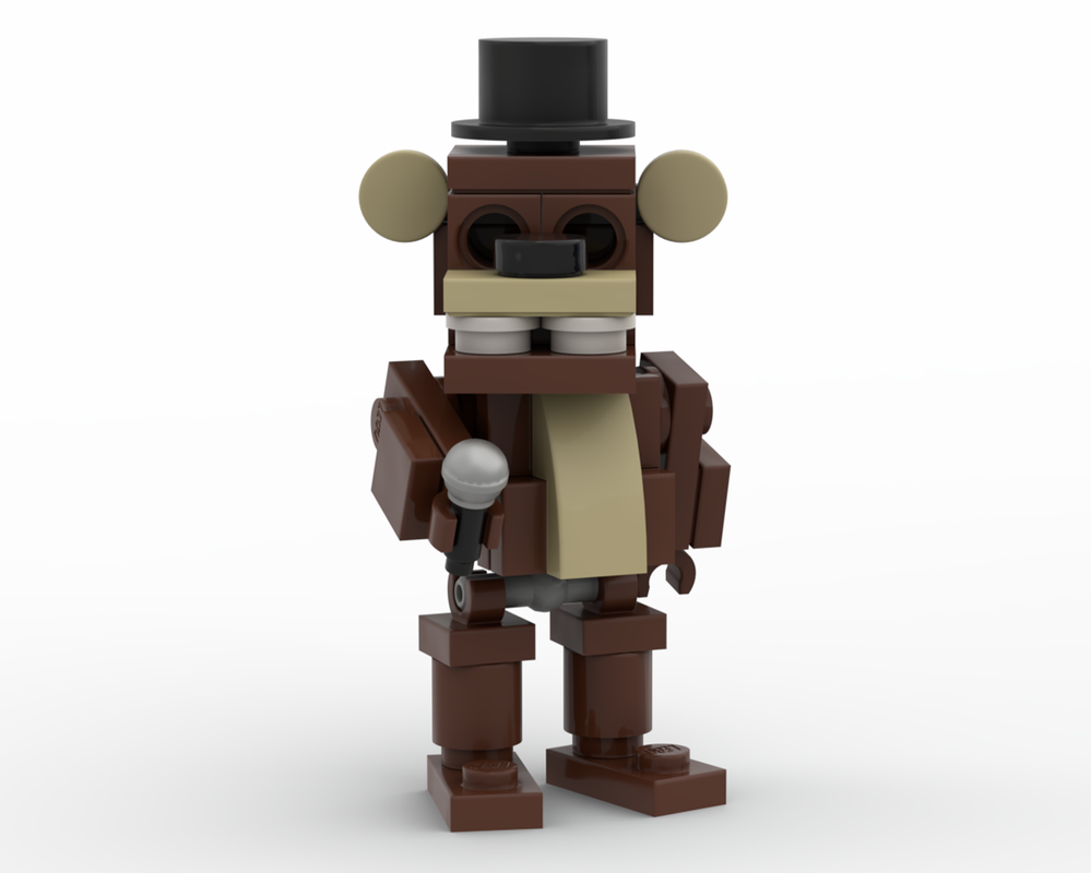 LEGO MOC-207661 FNaF 1 Freddy by CodaCytro | Rebrickable - Build with LEGO