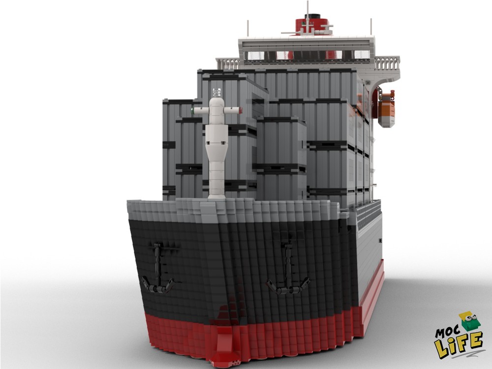 LEGO MOC-207665 Container ship by MocLife | Rebrickable - Build with LEGO