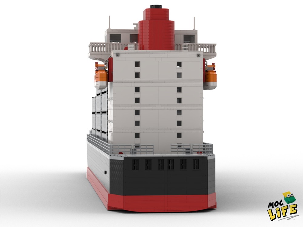 LEGO MOC Container ship by MocLife | Rebrickable - Build with LEGO